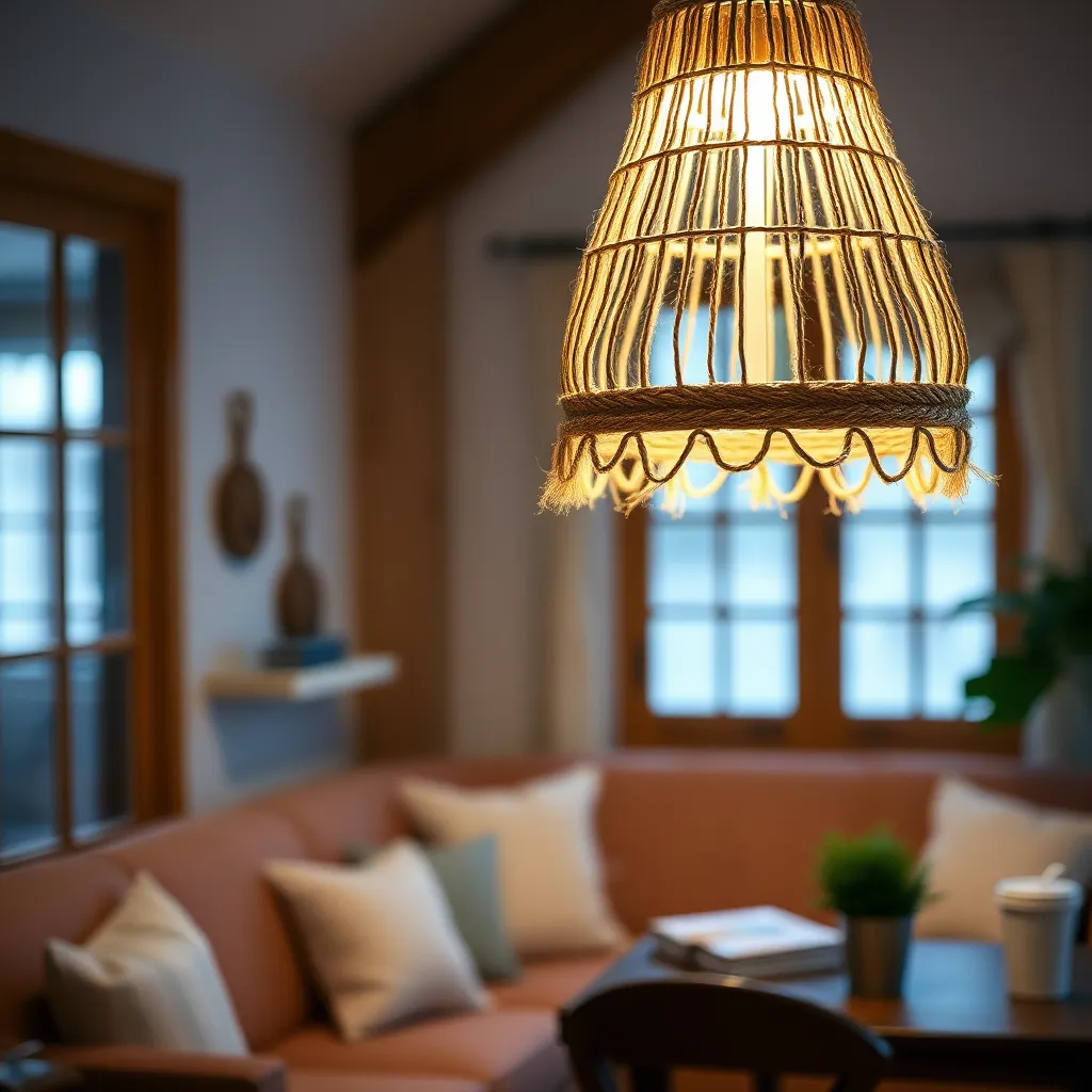 Jute Rope Pendant Lights: Design Meets Sustainability