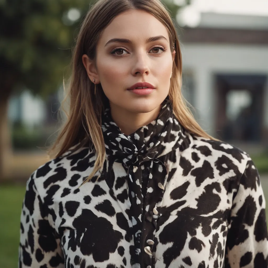 Cow Print Comfort: A Trend Worth Exploring