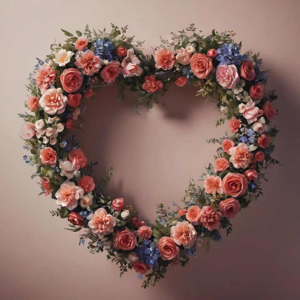 Heart Shaped Wreaths: Aesthetic and Craftsmanship