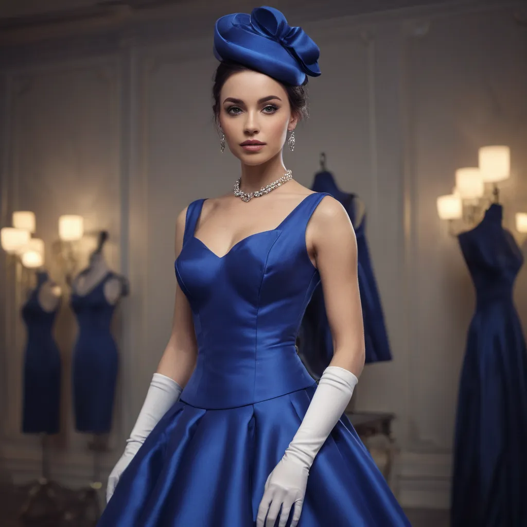 The Royal Blue Derby Dress: Style and Significance