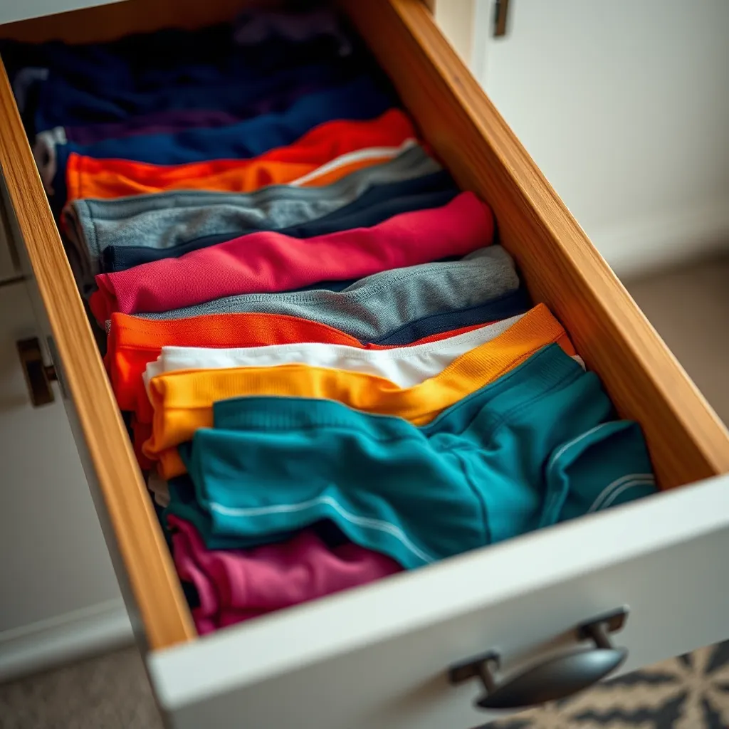 Mastering Underwear and Sock Drawer Organization